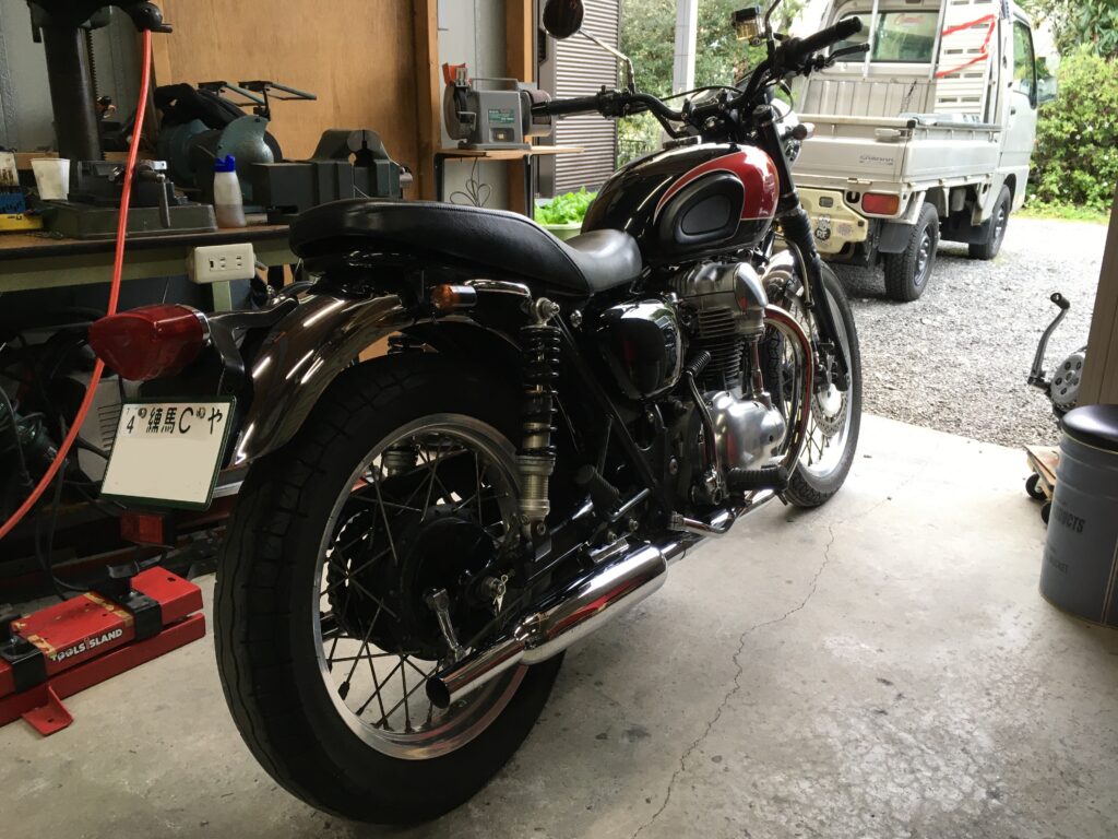 w650 初期型 納車 | SATOSHI MOTORCYCLE
