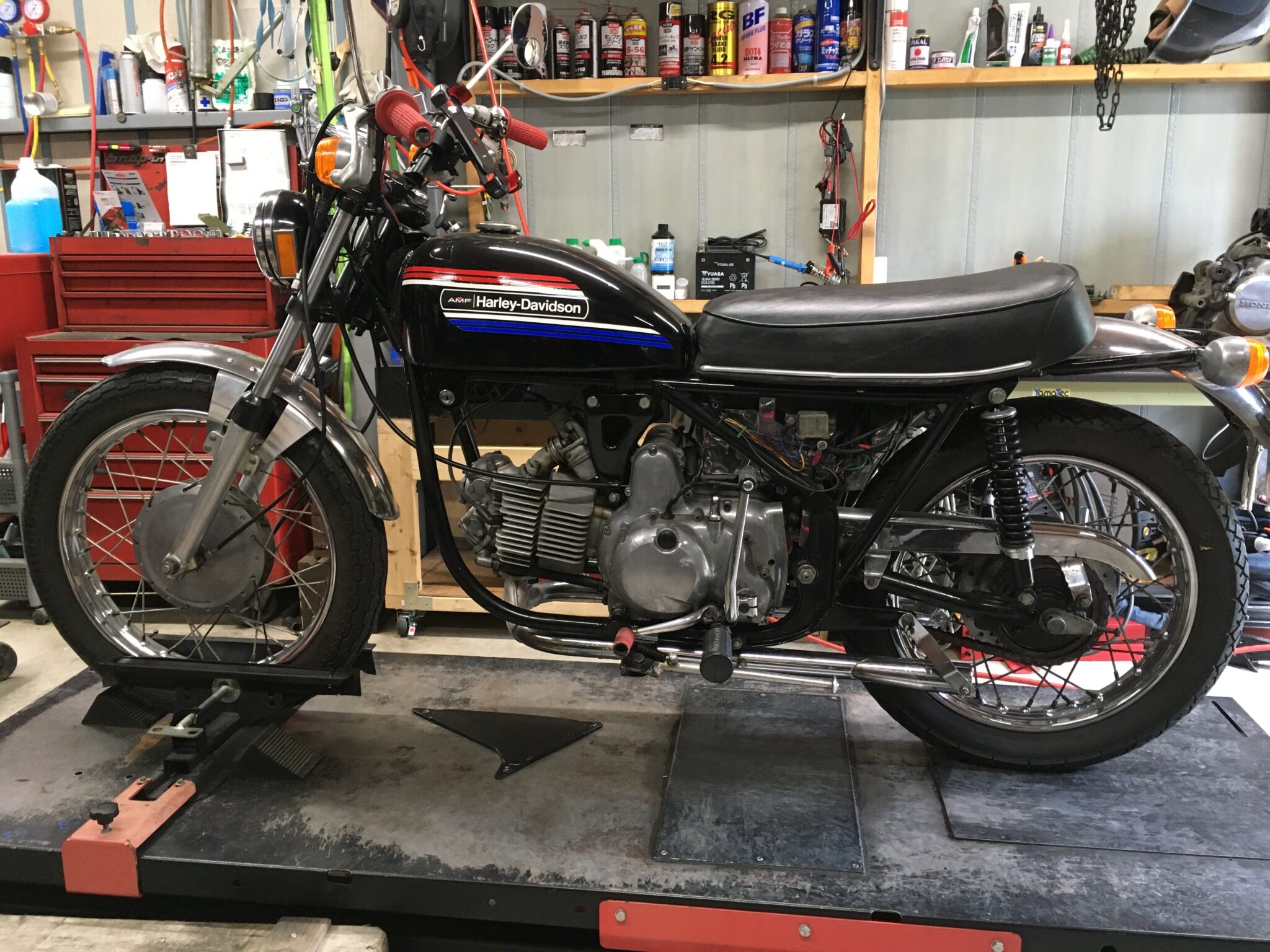 HARLEY-DAVIDSON SX350の整備 | SATOSHI MOTORCYCLE